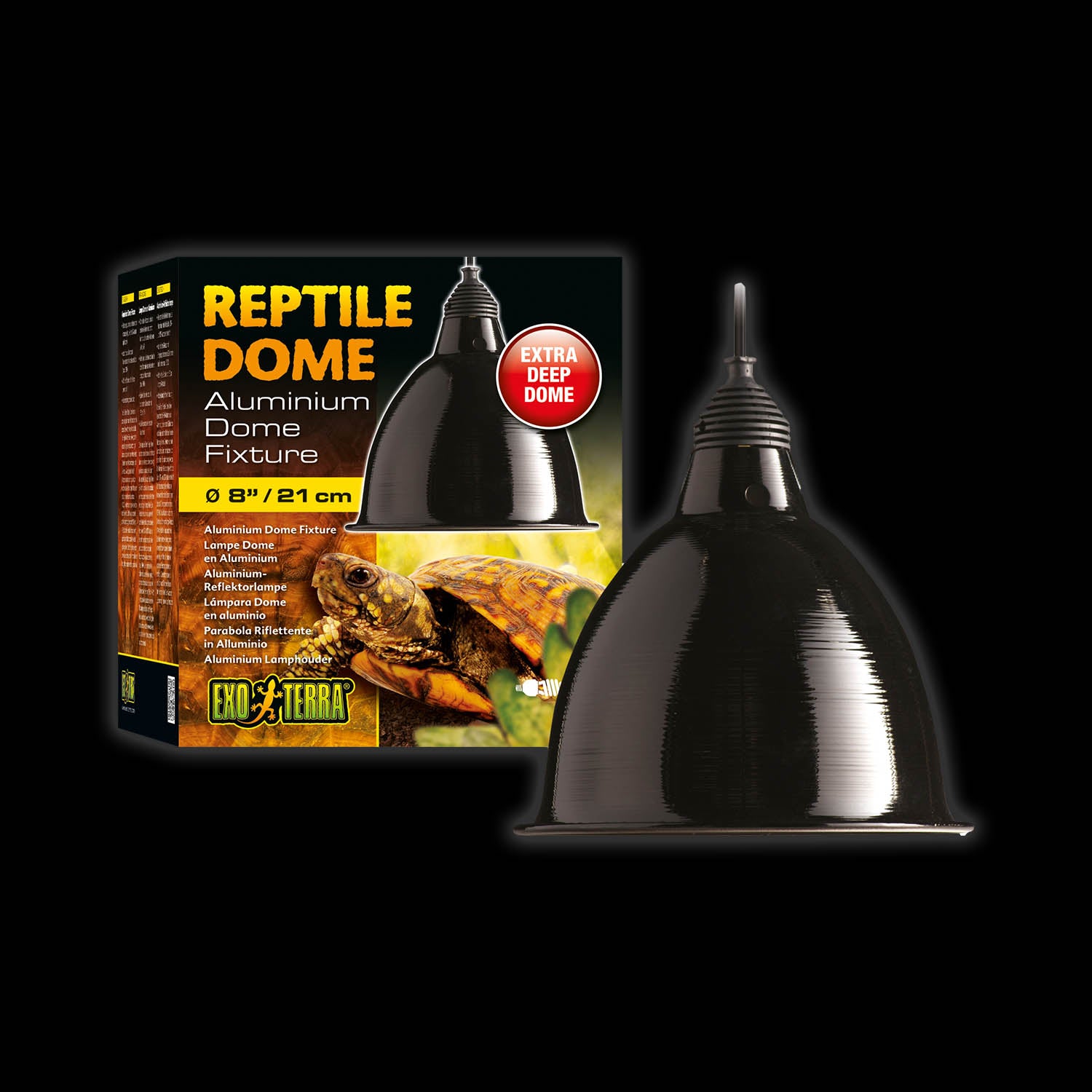 Exo Terra Aluminum Dome Fixture - Large 8 inch. – Wilbanks Captive Bred ...